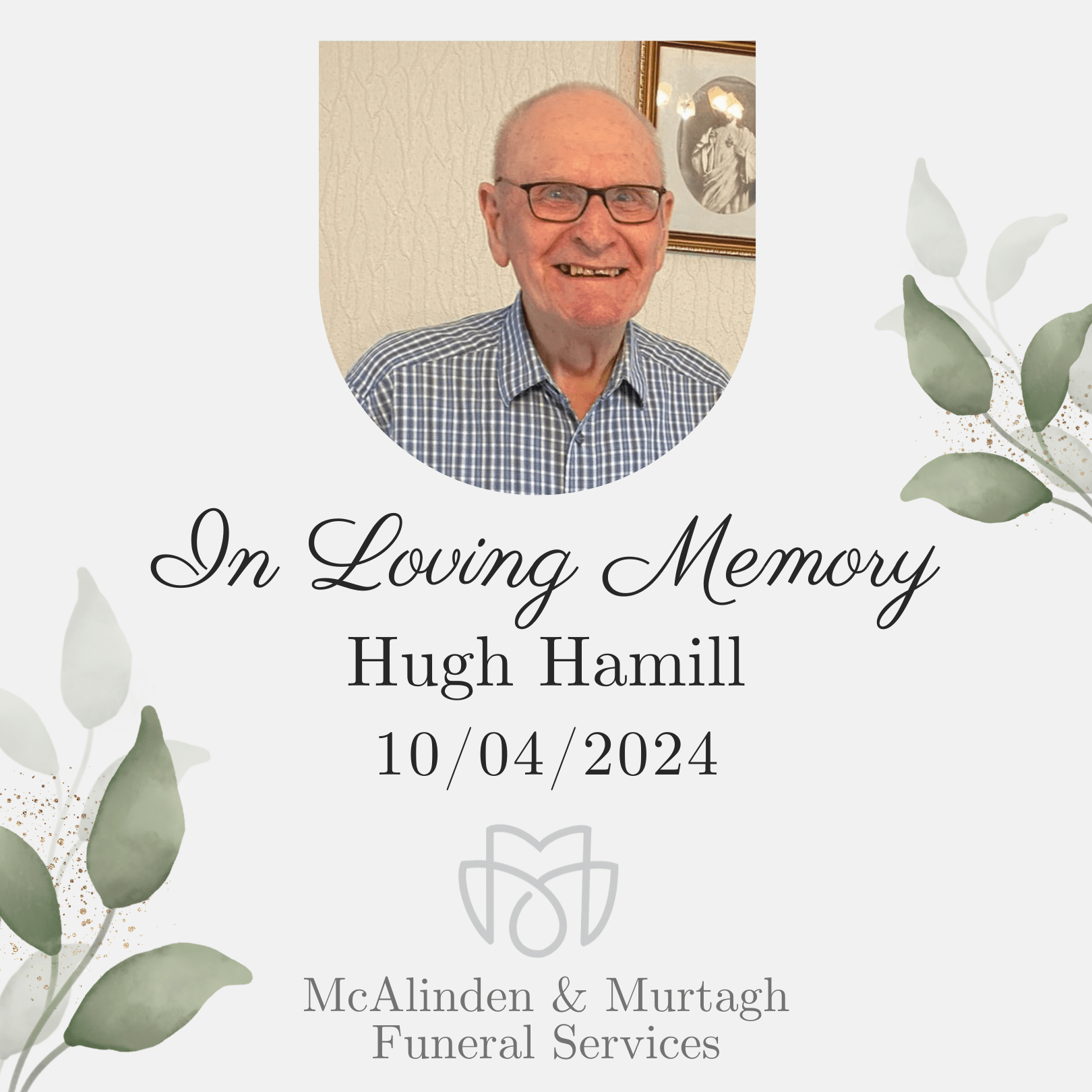 The Late Hugh Hamill - McAlinden & Murtagh